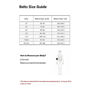 Verdusa Women's 2 Pack Buckle Elastic Straw Belts Boho Waist Belt Brown 100