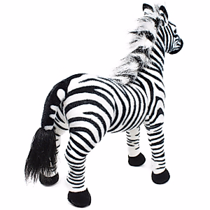 VIAHART Zebenjo The Zebra - 16 Inch Stuffed Animal Plush - by Tiger Tale Toys