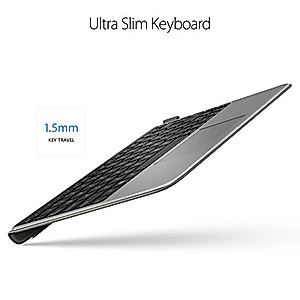 ASUS 10.1” Transformer Mini T103HA-D4-GR, 2 in 1 Touchscreen Laptop, Intel Quad-Core, 128GB SSD, Grey, pen and keyboard included