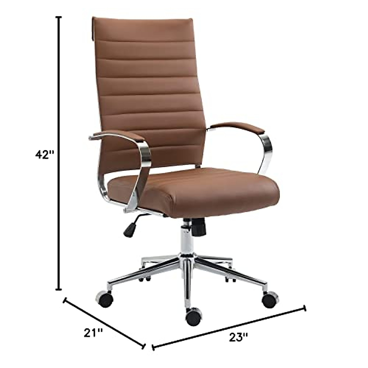 EdgeMod Tremaine High Back Management Chair, Terracotta