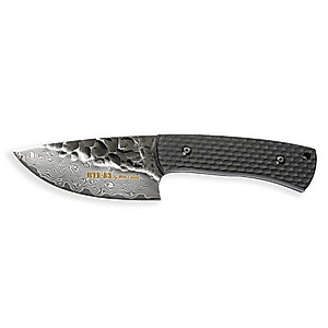 Route 83 Knives by Moe Cason EDC Every Day Chef Damascus Steel with Sheath