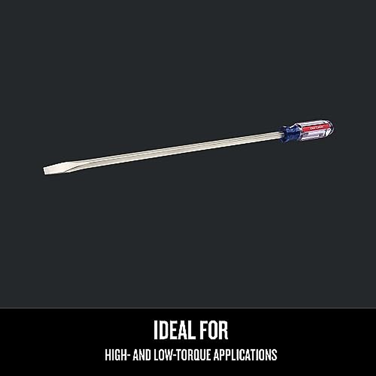 CRAFTSMAN Screwdriver Set, Slotted 3/8-Inch x 16-Inch (CMHT65028)