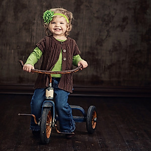 My Lello Baby Petal Flower Headbands Mixed Colors 2-Pack (Light Lavender/Purple)