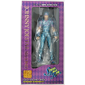 Medicos Super Action Statue JoJo's Bizarre Adventure Part VII - Steel Ball Run: Johnny Joestar Second (6.10 inches) Action Figure