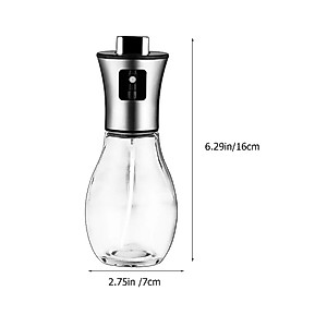 2pcs Oil Bottles for Kitchen Oil Mister for Air Fryer Oil Holder Oil Spraying Bottle Olive Oil Dispenser Spray Cooking Oil Sprayer Mister Spray Bottle Oil Spray Bottle for Cooking