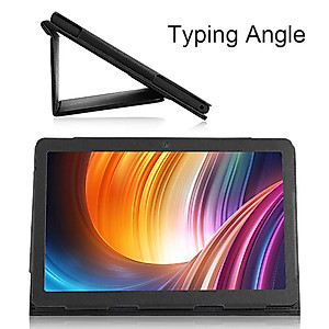 TabSuit Dragon Touch MAX10/Max10 Plus 10.1" Tablet Case, PU Leather Cover with Stand for Protection & Viewing