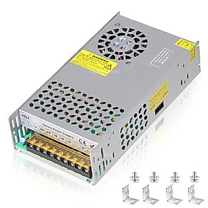 DC 24V 600W Power Supply Adapter - 110V AC to 24V DC Converter for Winch, Car Jack, LCD Monitor, CCTV, Security Camera, Car Stereo and More