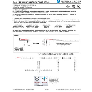 TRULUX SPTL-WH-13-MASTER SPTL-WH-13 IP54 Spec Grade LED Tape Light Reel, Reel-13.1ft, White 4000K