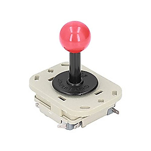 Arcade Joystick, 50 Million Taps Lightweight Portable Comfortable Grip Simple Operation Arcade Buttons for Household for Recreational Machines