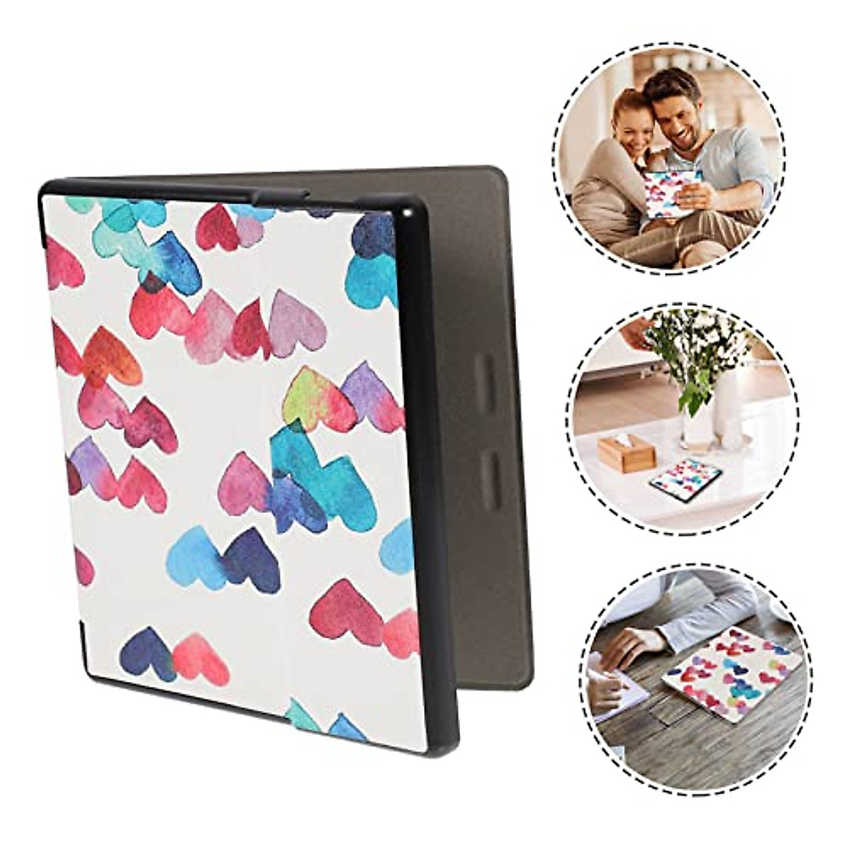 Mikikit E- Reader Case Ebook Case Ereaders E- Reader Ebook Reader Paperwhite Case Protective Case for E- E-Reader Protective Case E- Protective Plastic Wake Paper Auto Wake Case