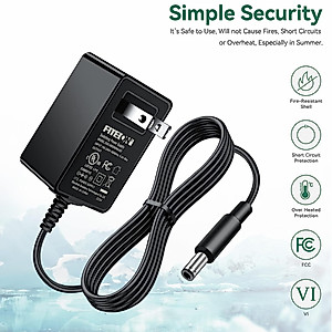 12V 1A Power Adapter Input 100V-240V, Output 12V 12W US Plug 5.5 * 2.5mm Voltage DC Power Supply for Cat Litter Box, etc.