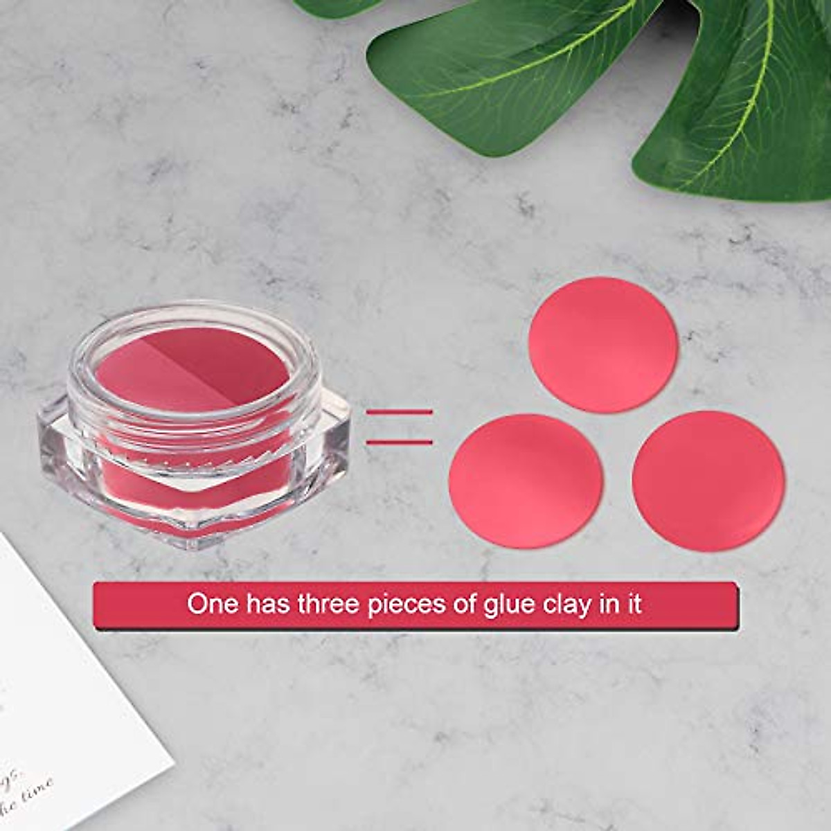 ANCIRS 6 Pack Diamond Painting Wax Storage Container Case with Glue Clay, Painting Glue Clay Organizer for Diamond Painting Embroidery Accessories