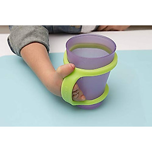 EaZyHold Adaptive Handle for Sports, Tools, Cups and Bottles for Kids, Adults, Veterans, Seniors, Independent Living Accessory for Weak Grip, Stroke, Cerebral Palsy, Arthritis (2 Pack)