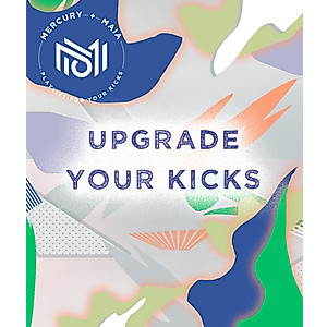 Mercury + Maia Flat Shoelaces for Sneakers - UltraVibe Athletic Shoe Strings - USA Made Shoe Laces (2 Pair) (72 inches, Royal Blue)