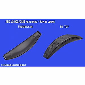 Replacement Headband Cushion pad for Bose Quiet Comfort 2 (QC2) and Quiet Comfort 15(QC15) Headphones