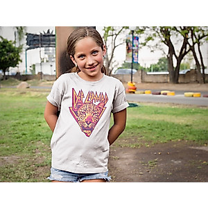 American Classics Def Leppard Rock Band Leopard Logo Toddler Short Sleeve Graphic Tee