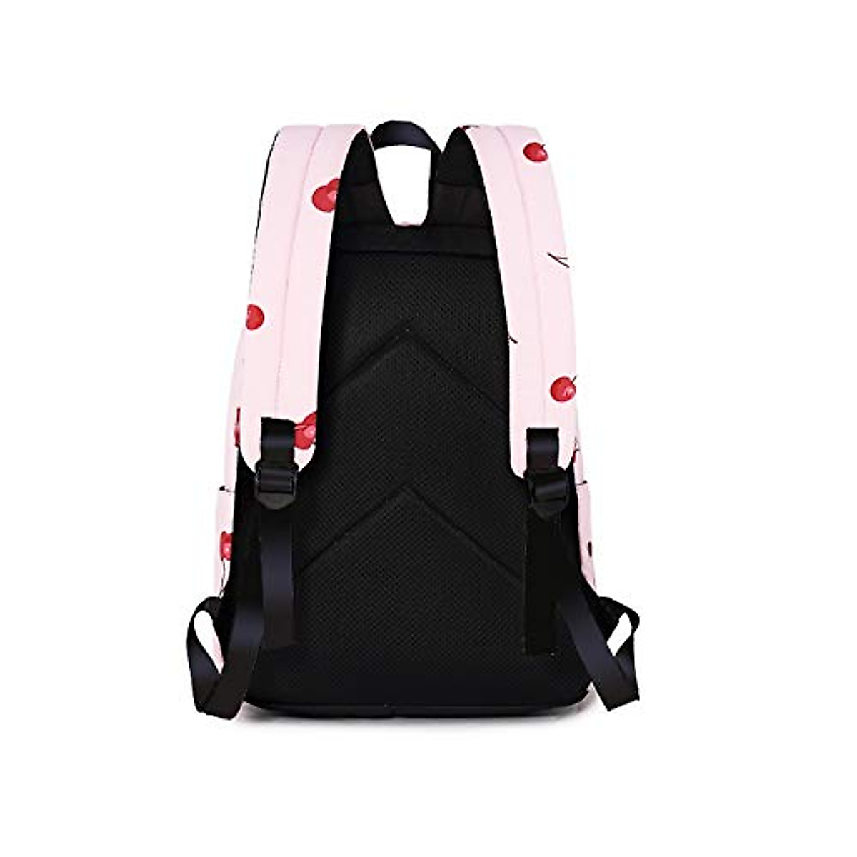 Acmebon Waterproof Stylish School Backpack for Teen Girl Roomy Backpack Purse for Women Cherry