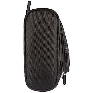 Amazon Basics Hanging, Travel Toiletry Bag Organizer, Shower Dopp Kit, Black