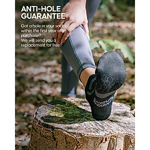 DANISH ENDURANCE Low-Cut Long Distance Running Socks, Sweat Wicking, Cushioned & Anti-Blister, 3 Pair Pack for Men & Women