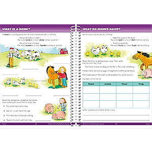 School Zone - Big Second Grade Workbook - 320 Spiral Pages, Ages 7 to 8, 2nd Grade, Word Problems, Reading Comprehension, Phonics, Math, Science, and More (Big Spiral Bound Workbooks)