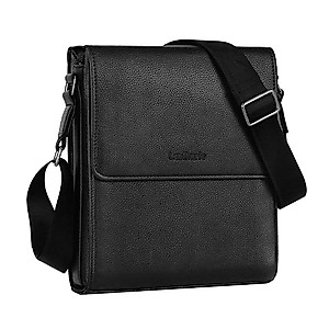 Leathario Men's Shoulder Bag Leather Small Messenger Bag for Men Crossbody Bags for Men Handbag Satchel Travel bag