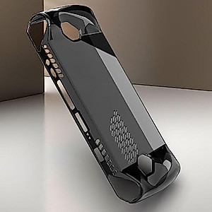 for ASUS ROG Ally Consoles Case Soft TPU Transparent Black/White Protective Cover Protector Scratch Accessories Shell Game