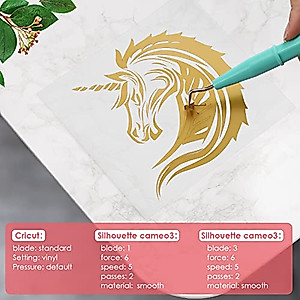 HTVRONT Permanent Vinyl for Cricut Machine-100 Pack 12"x12" Adhesive Vinyl Sheets Set, 90 Sheets Permanent Vinyl Bundle & 10 Transfer Tape for Vinyl Permanent