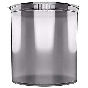 Child Resistant Pop Top Bottle Packaging Containers - 1 Case (Smoke, 90 Dram)