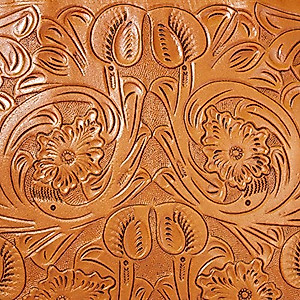 Mauzari Women's Large Leather Tote Handbag (Honey)