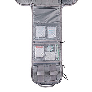 EXCELLENT ELITE SPANKER Medical Backpack Tactical Knapsack Outdoor Rucksack Camping Survival First Aid Backpack(Grey)