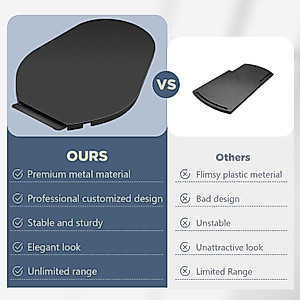 Mixer Sliding Tray for KitchenAid 5-8 Qt Bowl-lift Stand Mixer - Metal Rolling Tray Kitchen Countertop Appliance Slider Storage Moving Caddy with Wheel for Kitchen Aid 5-8 Qt Mixer