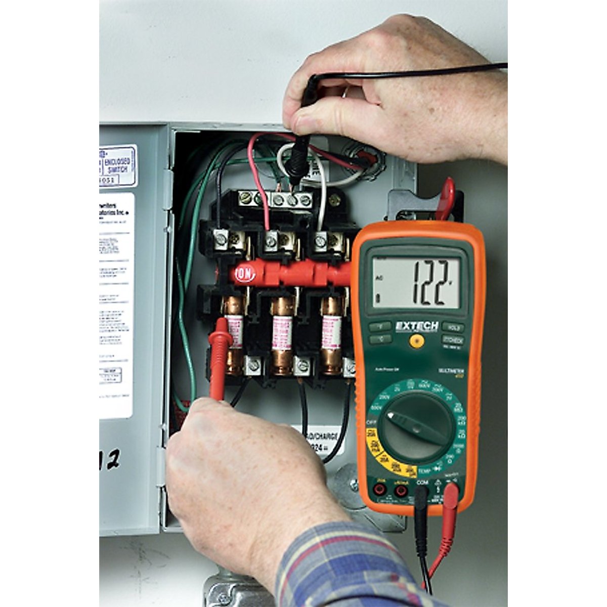 Extech EX410A Professional True RMS Multimeter with 8 Functions