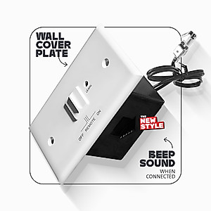 Gas Fireplace Remote Control On/Off System,for Millivolt Valve Appliance.for skytech, Ambient, Majestic and More