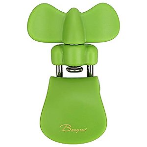 Home Kitchen Restaurant Safety Bottle Jar Manual Can Opener&Bangrui Professional 3-in-1 Can Opener.Smooth and Neat Edge Can Opener. Delicate Exterior. Best for the Left-handed and Outdoor-goers(Green)