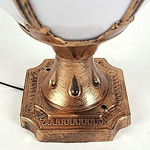 MODEBHD Outdoor IP54 Waterproof Column Lamp Pillar Light European Outdoor Lawn Lamp E27 Column Headlight Garden Door Light Villa Courtyard Landscape Door Light Post Lamp Traditional Landscape Lighting