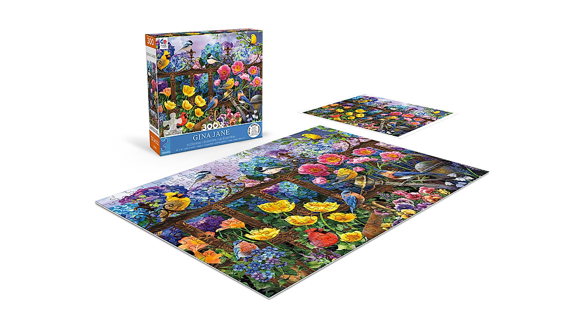 Ceaco Hydrangeas 300-Piece Jigsaw Puzzle - Buy Now!