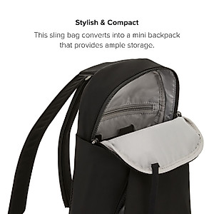 TUMI Voyageur Kileen Convertible Sling - Black/Gunmetal