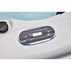 Luxury Spas Versalles 7 Person Hot Tub in Cloud Gray with Bluetooth