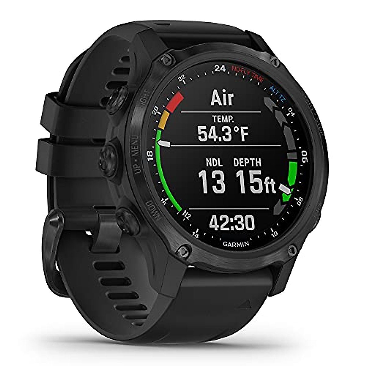 Garmin Descent Mk2S (Carbon Gray DLC/Black) GPS Divers Computer Watch Diver's Bundle | Includes PlayBetter Dry Bag Set | Wrist-Based HR, 6 Dive Modes, ABC Sensors | Diving Smartwatch | 010-02403-06
