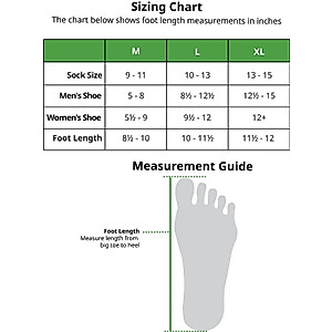 Insect Shield Lightweight and Comfy Traveler Sock with Built-In Bug Repellent, Charcoal, Medium (Pack of 2)