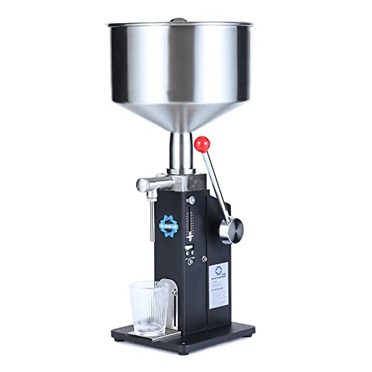 Sumeve Manual Filling Machine Filling 5-55ml Bottler Filler For Liquid and Paste A03 Pro With CE Certificate
