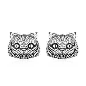 POPLYKE Cat Earrings for Women 925 Sterling Silver Hypoallergenic Jewelry Birthday Gifts for Sensitive Ears