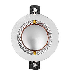 Plyisty Titanium Film Low Consumption 34.4mm Super Tweeters Voice Coil, Durable General Voice Coil, with Terminal Block for Audio Home Theatre System Loudspeaker Unit