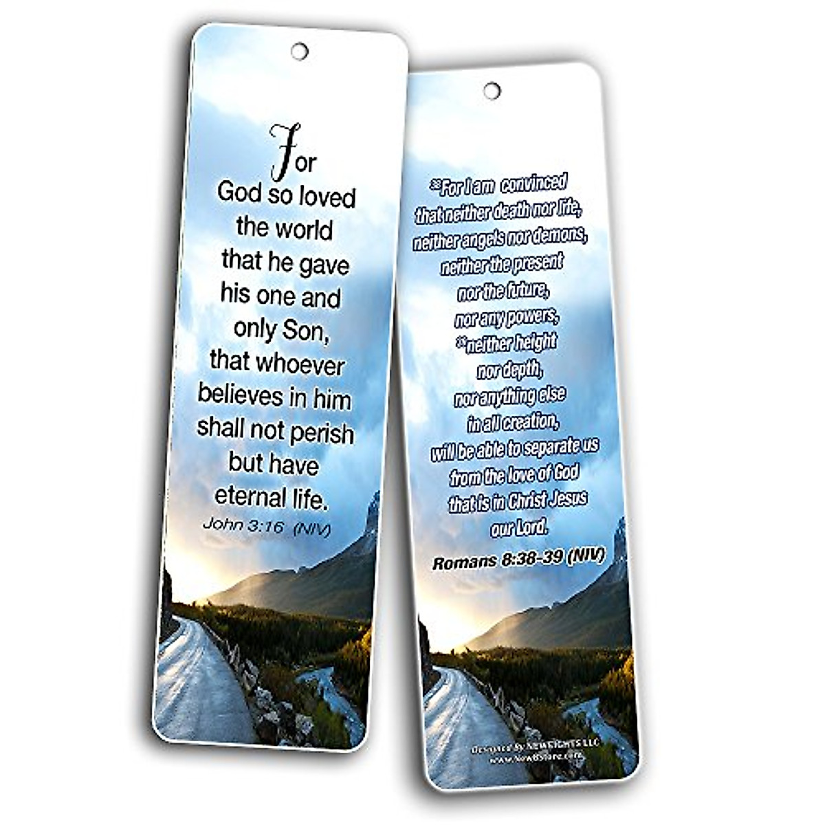 Most Highlighted Bible Scriptures Bookmarks Cards (60-Pack)- NIV Version - Christian Encouragement Gifts - Church Supplies - Stocking Stuffers for Easter Day Thanksgiving Christmas Birthday Everyday