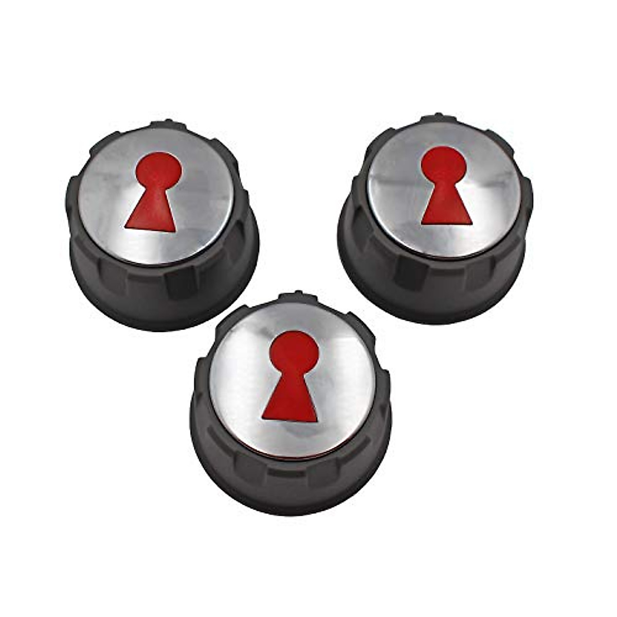 Control Knobs 69893 Compatible with Weber Spirit 200 & 300 Series (with Up Front Controls) Years 2013 and Newer(Set of 3)