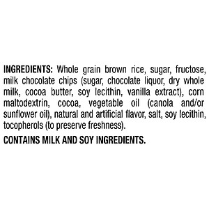 Quaker Large Rice Cakes, Chocolate, Pack of 3