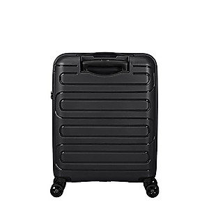 American Tourister Hand Luggage, Black (Black), Spinner S (55 cm-35 L)