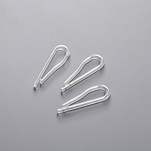 2.2inch/55mm 100Pcs Transparent Plastic U Shape Alligator Clips with Teethless， Clear Shirt Clips for Shirt Folding tie Socks Pants Fixed Clothes in Place