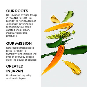 NATURELAB. TOKYO Perfect Repair Treatment Masque: Heat and Color Protection, Hair Mask Treatment to Strengthen and Repair Dull, Damaged, Brittle Hair I 6.7 FL OZ / 200ml