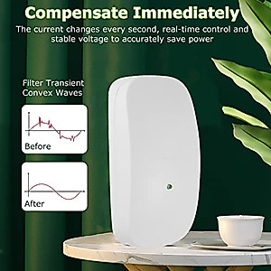 Yosoo- Electricity Saver, 2Pack 30KW Home Electricity Saving Box Intellegent Energy Saver Power Saver Device